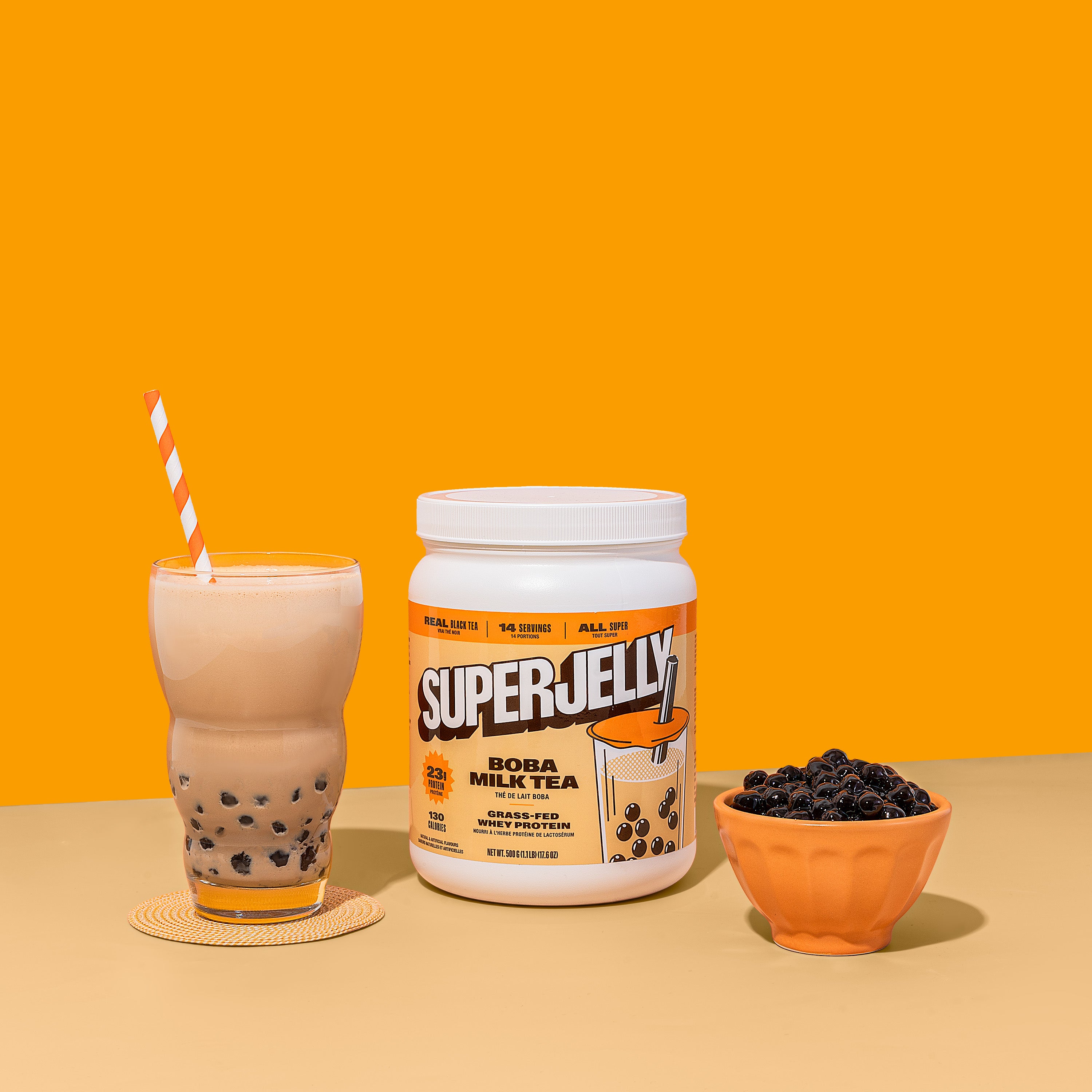 High Protein Guilt-Free Boba Tea – SUPERJELLY